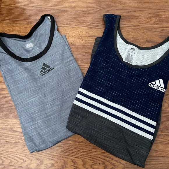 adidas | Shirts | 2 Mens Adidas Tanks | Poshmark